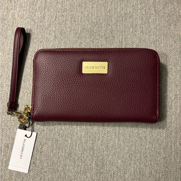Liz Claiborne | Bags | Nwt Liz Claiborne Erica Zip Around Wallet | Poshmark